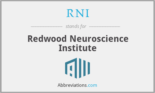 What does RNI stand for?