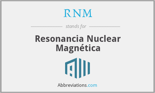 What does RNM stand for?