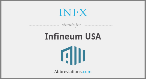 What does INFX stand for?
