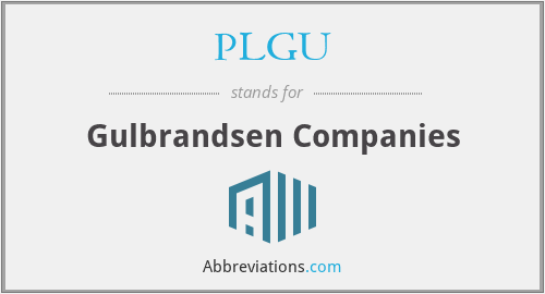 What does PLGU stand for?