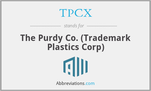 What does TPCX stand for?
