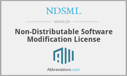 What does NDSML stand for?