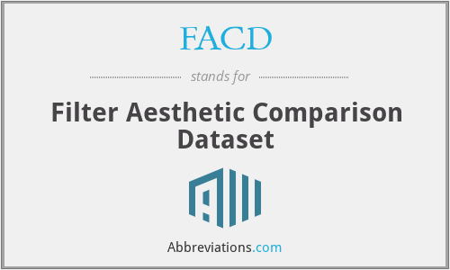 What does FACD stand for?