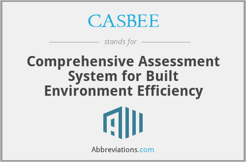 What does CASBEE stand for?