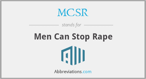 What does MCSR stand for?