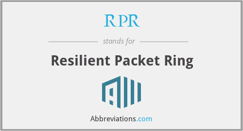 What does RPR stand for?
