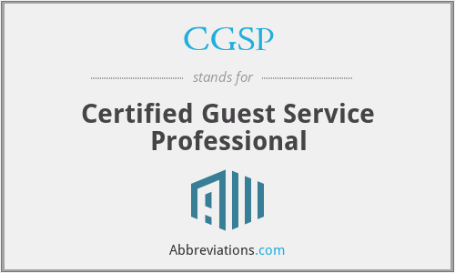 What does CGSP stand for?