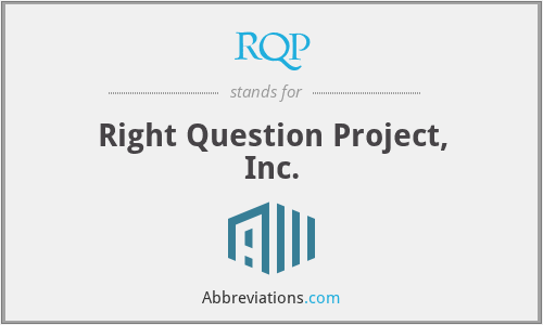 What does RQP stand for?