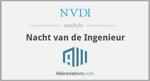 What does NVDI stand for?