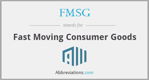What does FMSG stand for?
