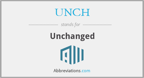 What does UNCH stand for?