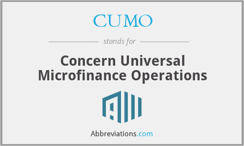 What does CUMO stand for?