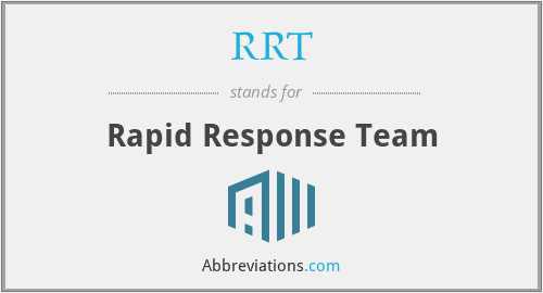What does RRT stand for?