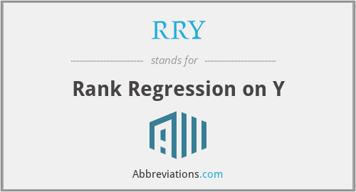 What does RRY stand for?