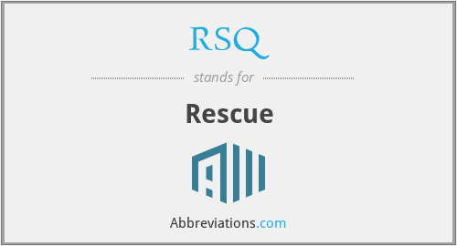 What does RSQ stand for?