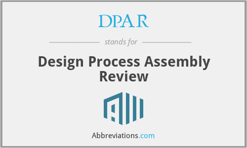 What does DPAR stand for?