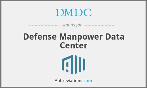 What does DMDC stand for?