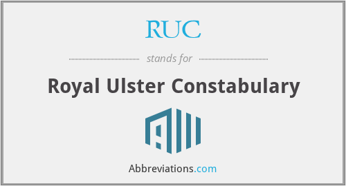 What does RUC stand for?