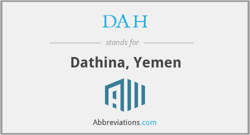 What does DAH stand for?