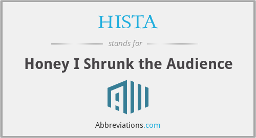 What does HISTA stand for?