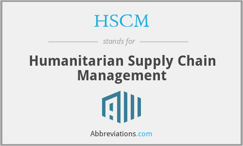 What does HSCM stand for?