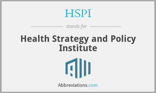What does HSPI stand for?