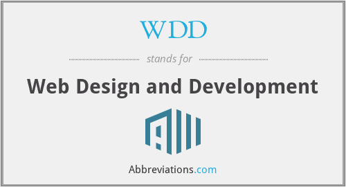 What does WDD stand for?