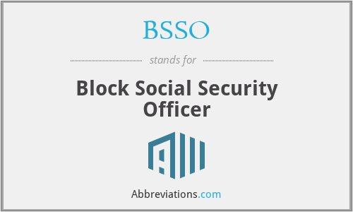 What does BSSO stand for?