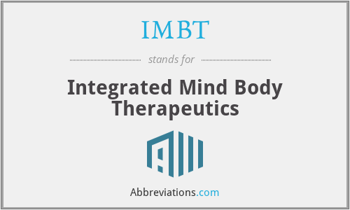 What does IMBT stand for?