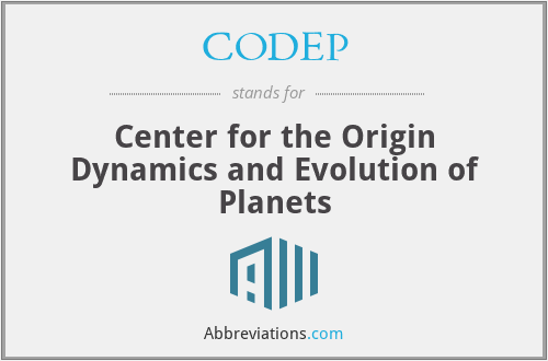 What does CODEP stand for?