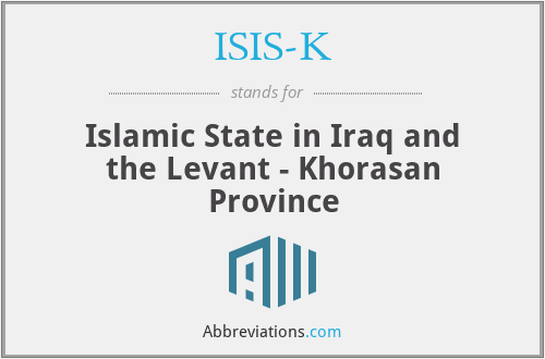What does ISIS-K stand for?