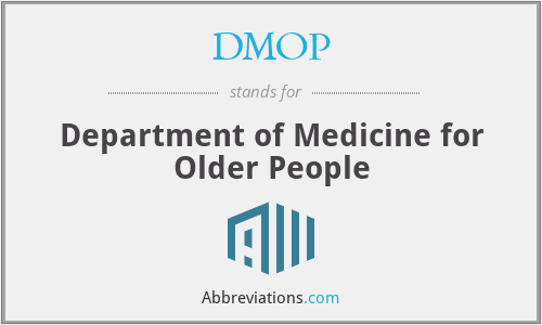 What does DMOP stand for?