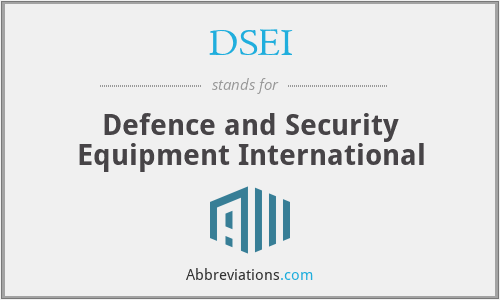 What does DSEI stand for?