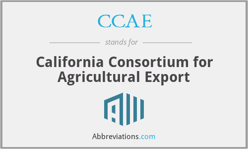 What does CCAE stand for?