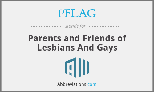 What does PFLAG stand for?