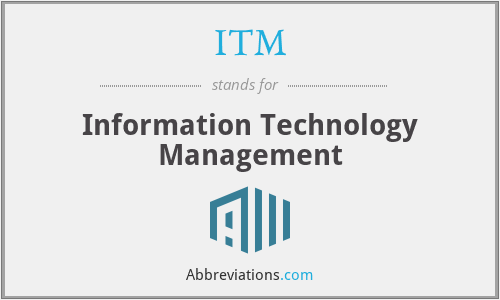 What does ITM stand for?