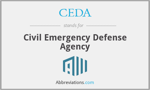 What does CEDA stand for?