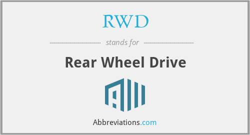 What does RWD stand for?