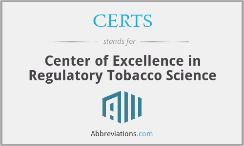 What does CERTS stand for?