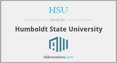 What does HSU stand for?
