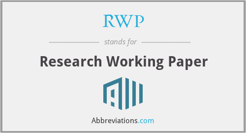 What does RWP stand for?
