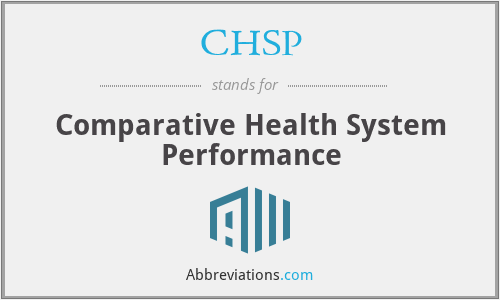 What does CHSP stand for?