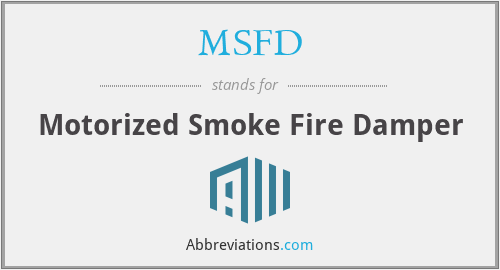 What does MSFD stand for?