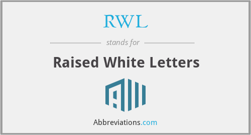 What does RWL stand for?