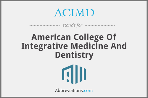 What does ACIMD stand for?