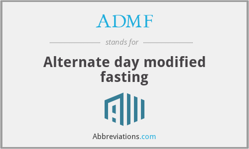 What does ADMF stand for?