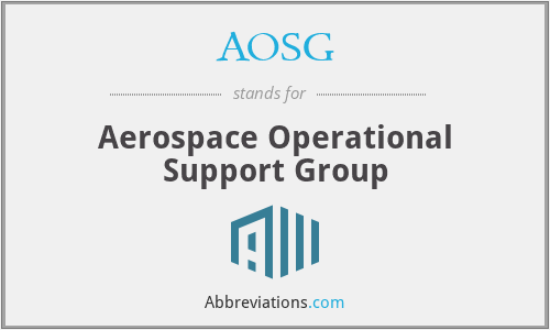 What does AOSG stand for?