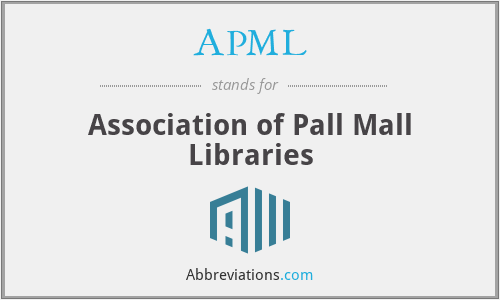 APML - Association of Pall Mall Libraries