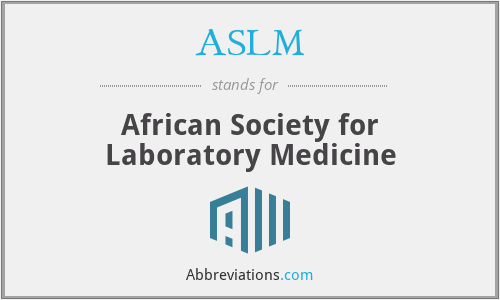 What does ASLM stand for?