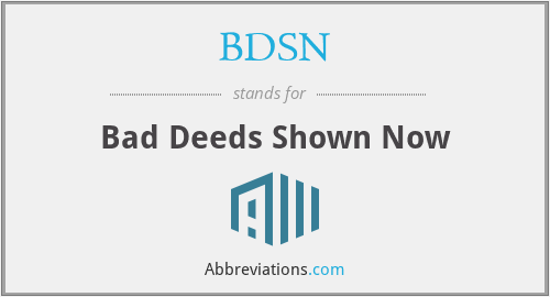 What does BDSN stand for?